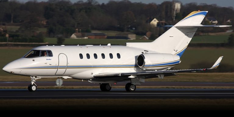 Charter a Hawker Business Jet - Beechcraft Hawker Aircraft Charters