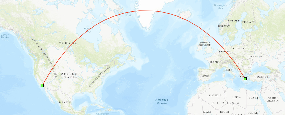 Private Jet from Los Angeles to Greece - Air Charter Advisors