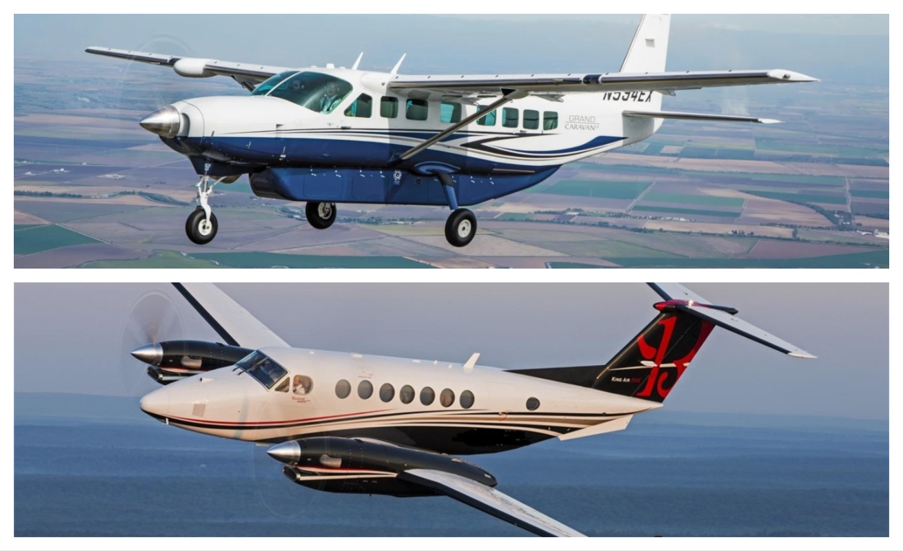 Cessna Grand Caravan vs King Air 200 - Air Charter Advisors